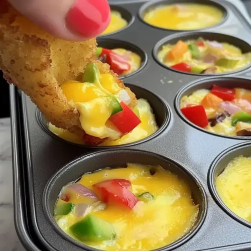Mini Breakfast Omelets: Irresistible Tater Tot Crust Delights